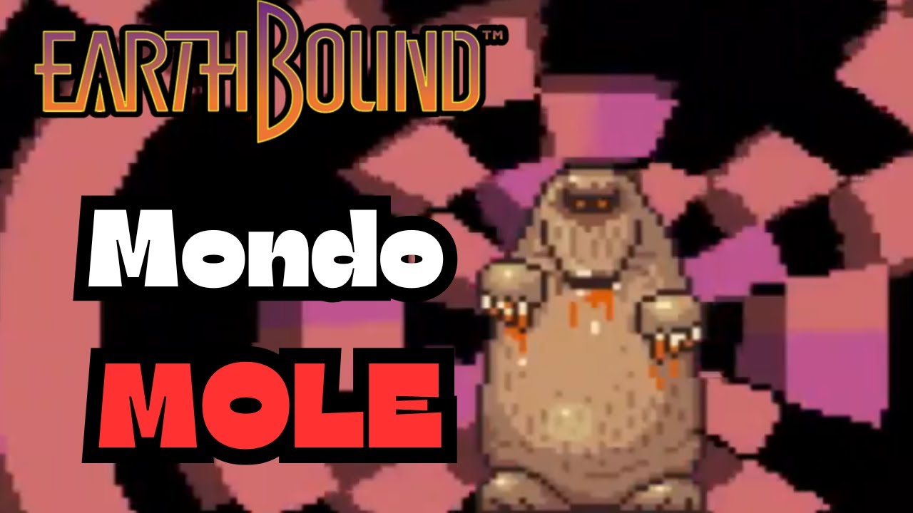 Mondo Mole Fight | Earthbound Walkthrough With Commentary [9] - YouTube