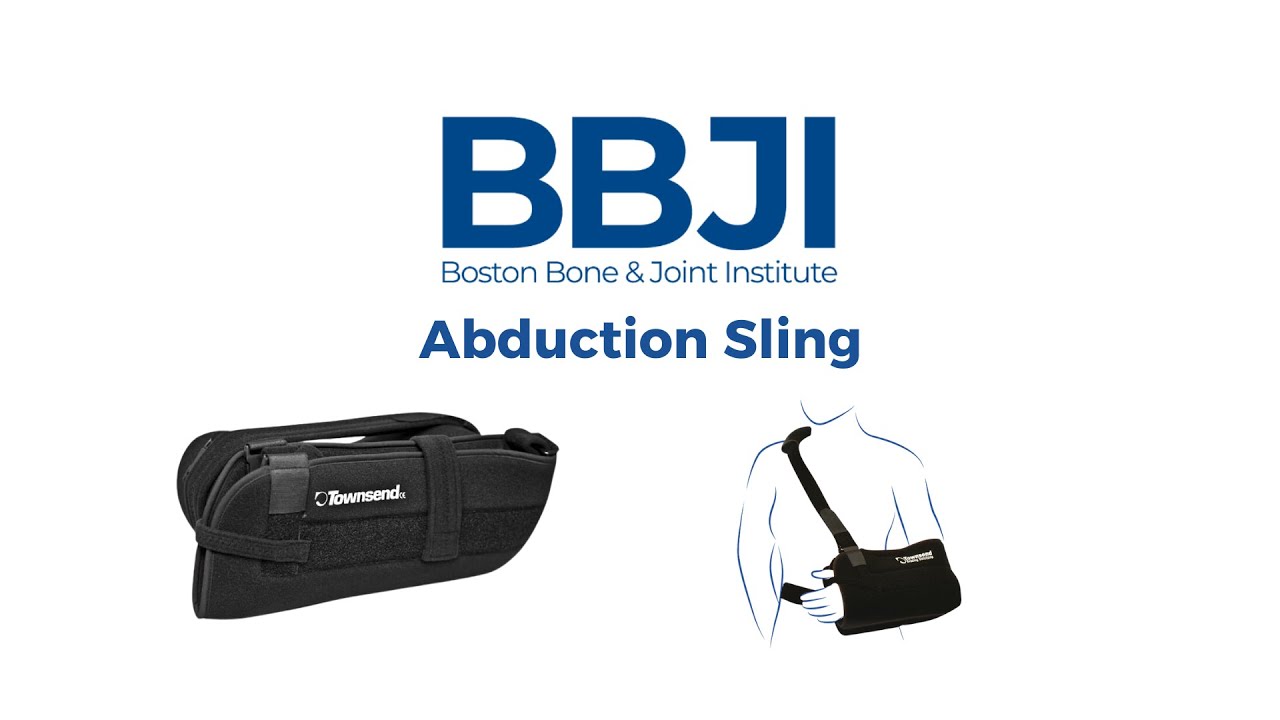 Abduction Shoulder Sling BBJI - YouTube