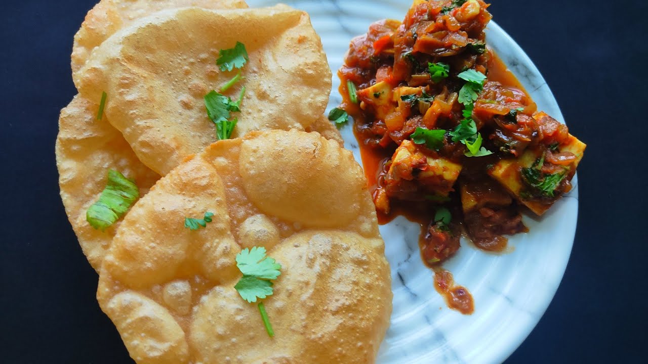 Puri aur Paneer ki recipe || पूरी और पनीर की रेसिपी || chilli garlic ...