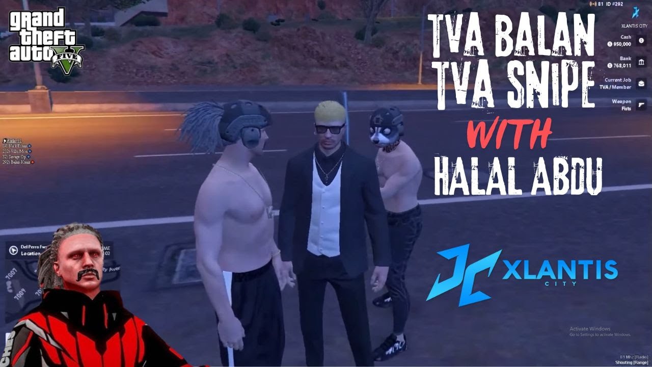 TVA BALAN K NAIR & TVA SNIPE WITH WITH HALAL ABDU !! XLANTIS CITY ...