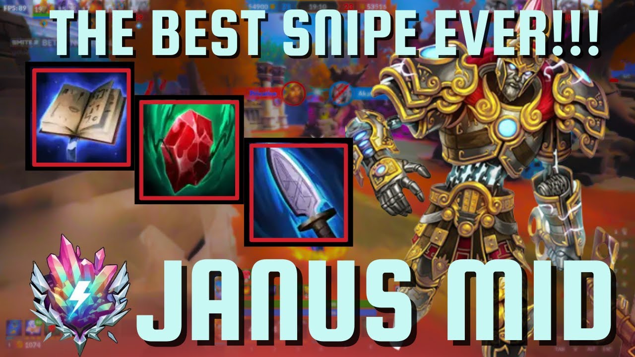 THE BEST SNIPE EVER - Janus Mid Smite 2 Gameplay - YouTube