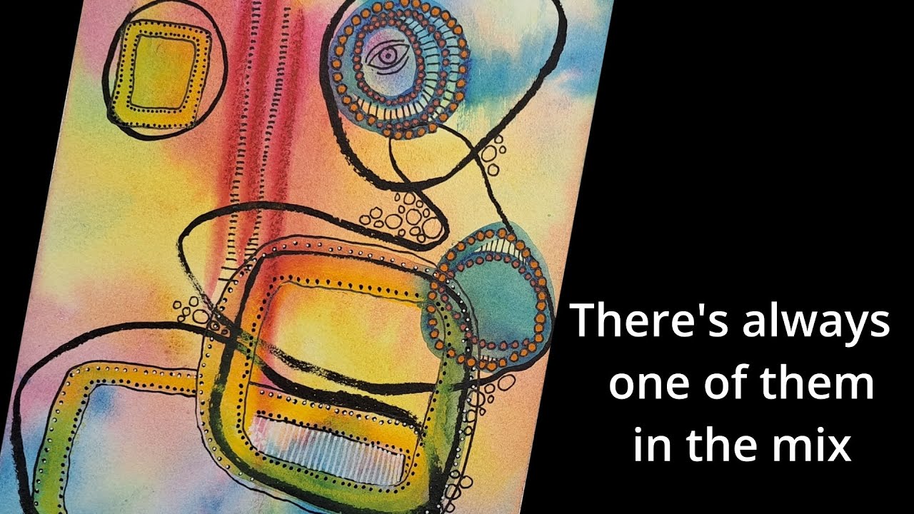 LOUD ART - Make Some Noise with your Art - intuitive abstract mixed ...