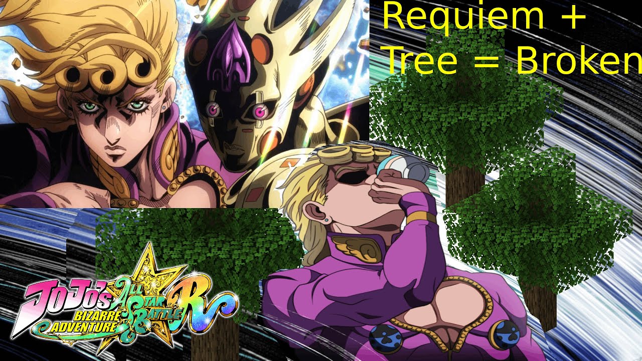 Giorno Be Campin in the Trees in Jojo All Star Battle R - YouTube