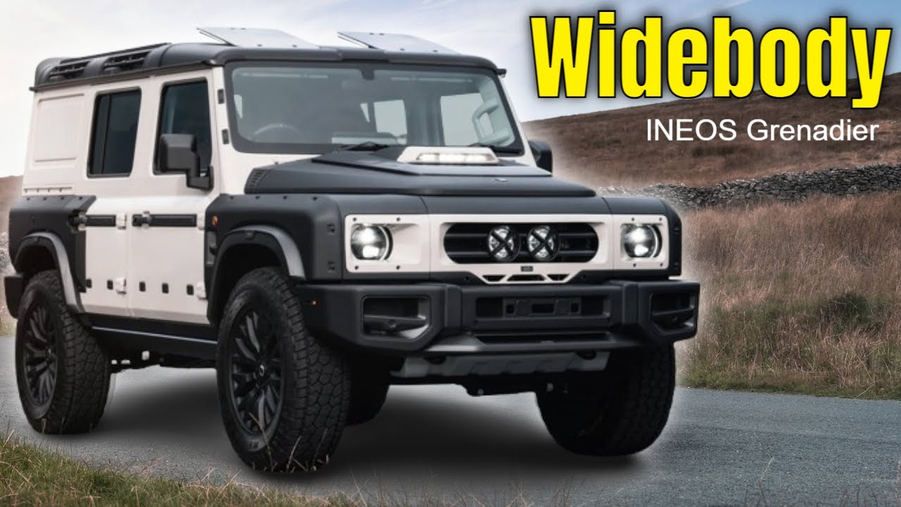 Widebody INEOS Grenadier Series II Expedition By KAHN - YouTube