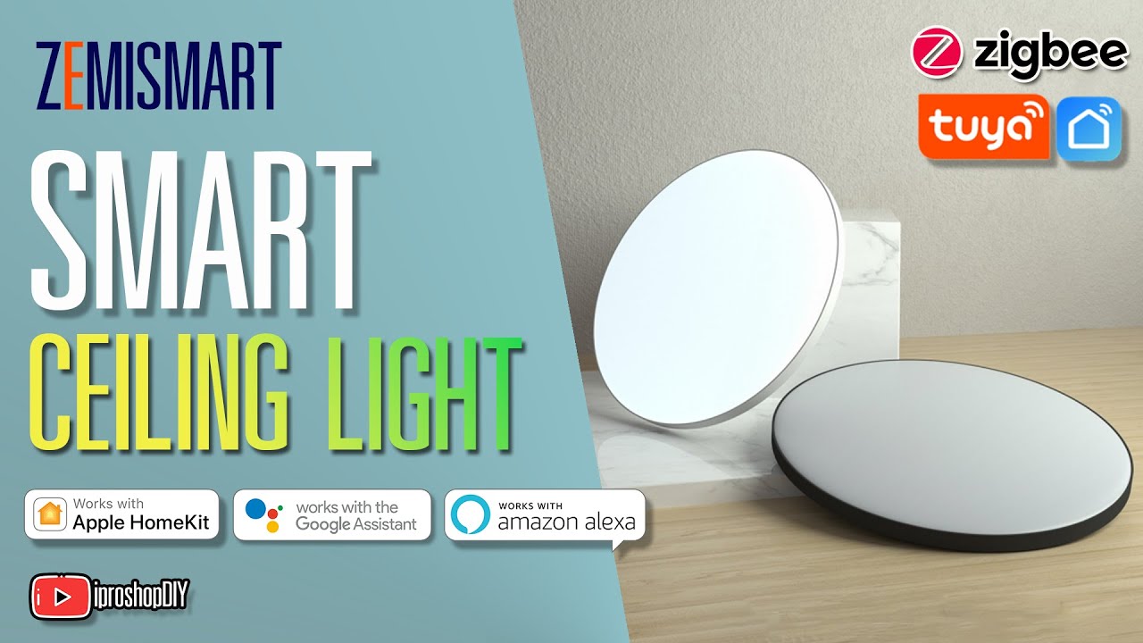 Zemismart Smart Ceiling Light (Zigbee) - โคมไฟเพดานอัจฉริยะ - YouTube