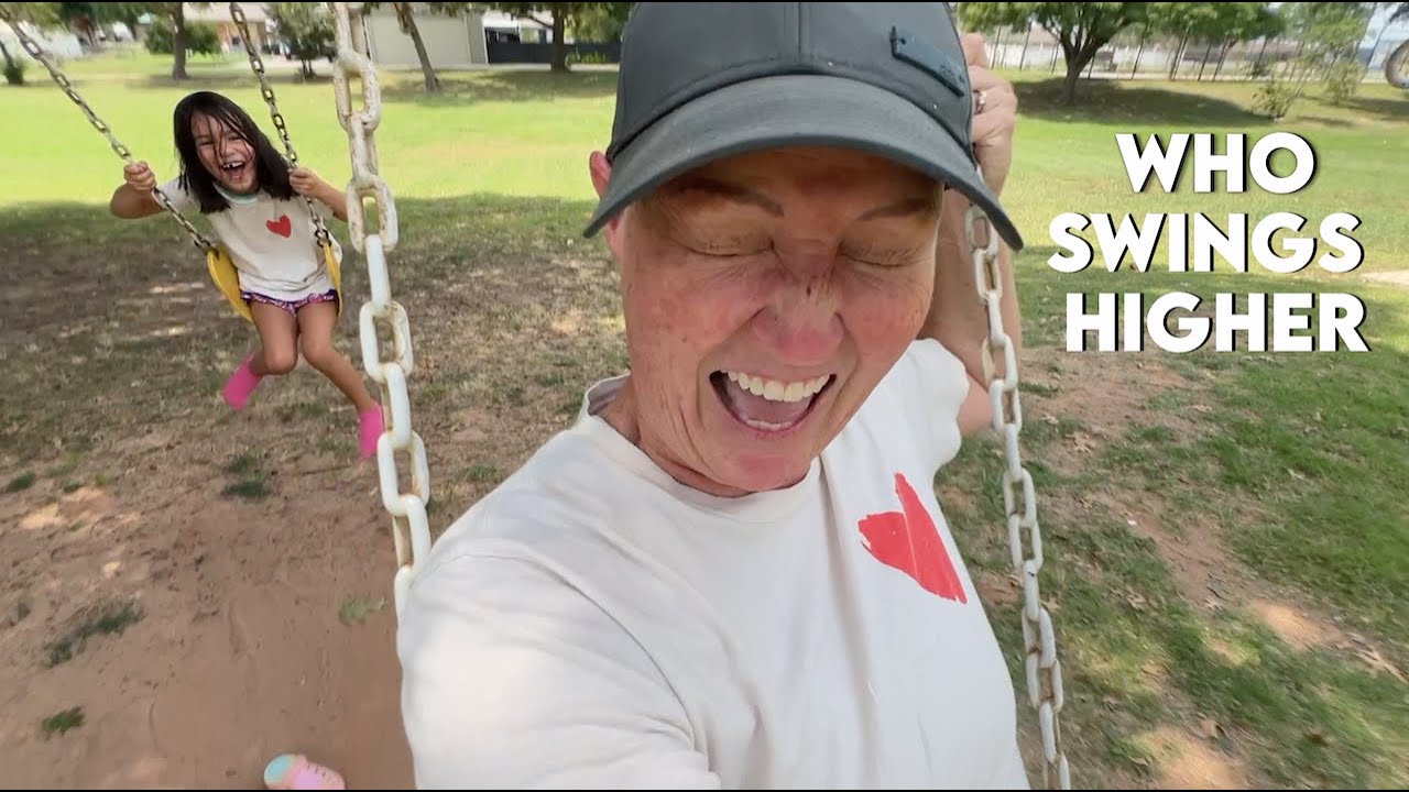RhyRhy and Nanna's Day At The Park! Fun For All. - YouTube