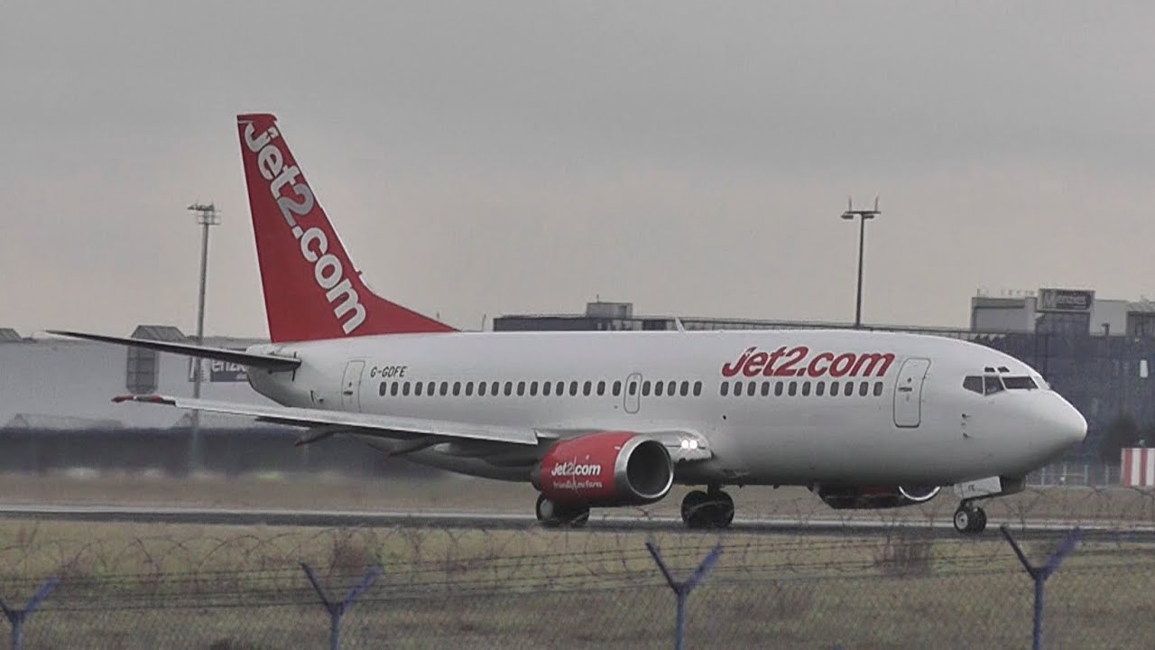 Jet2 Airlines take-off - YouTube