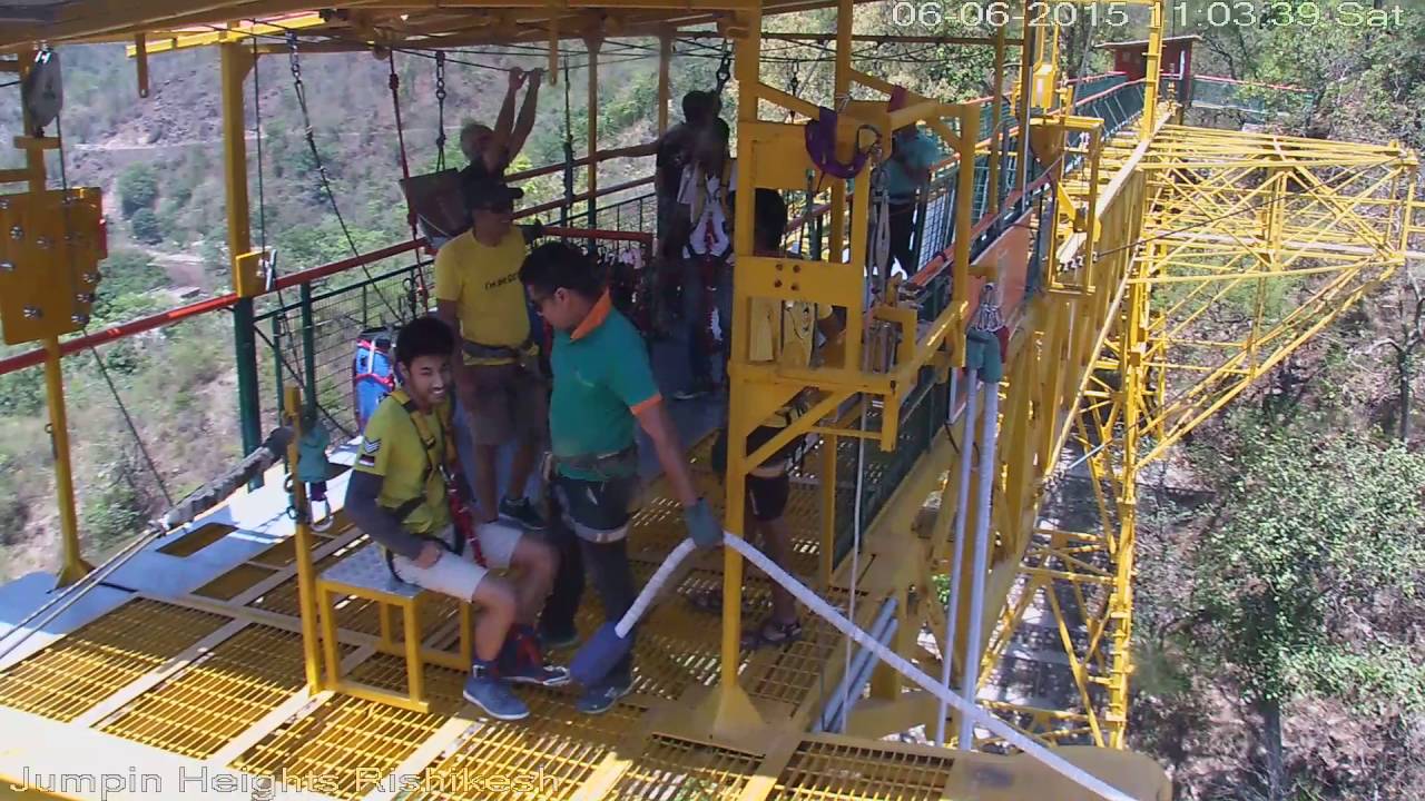 Bungee Jumping in Rishikesh by Jumpin Heights at Mohan Chatti Village ...