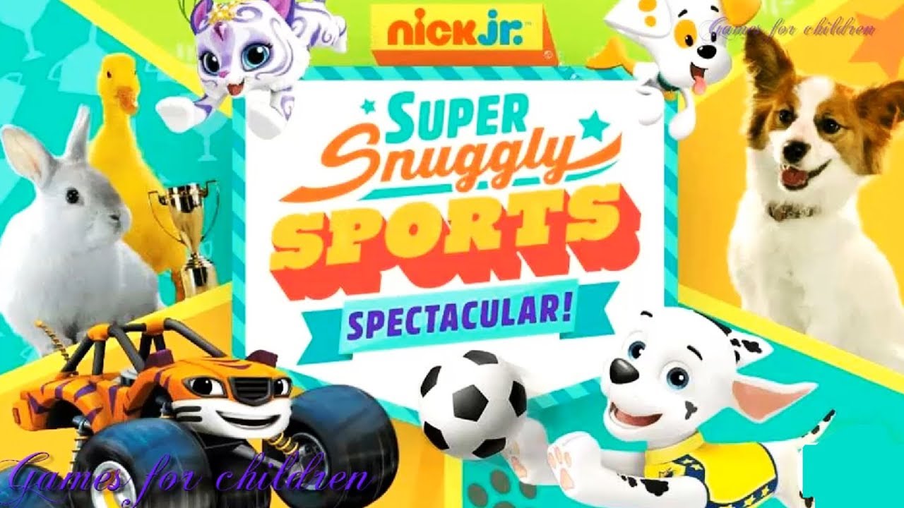 Games for kids Bubble Guppies Monster Machines Super Snuggly sports ...