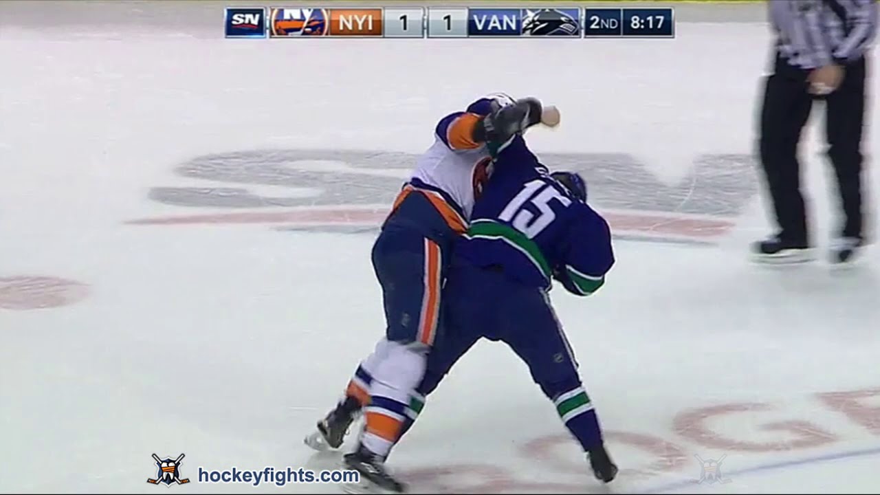 Matt Martin vs Derek Dorsett Mar 1, 2016 - YouTube