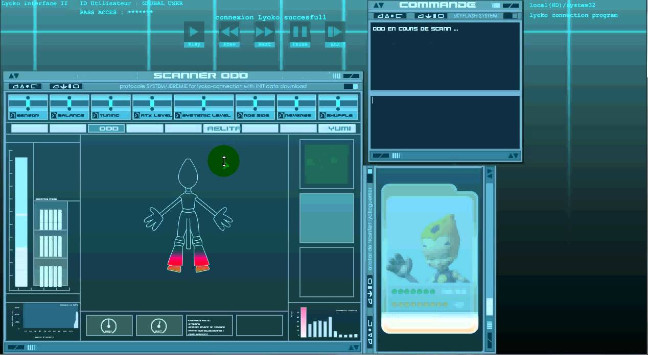 Présentation Interface Code Lyoko 2 - YouTube