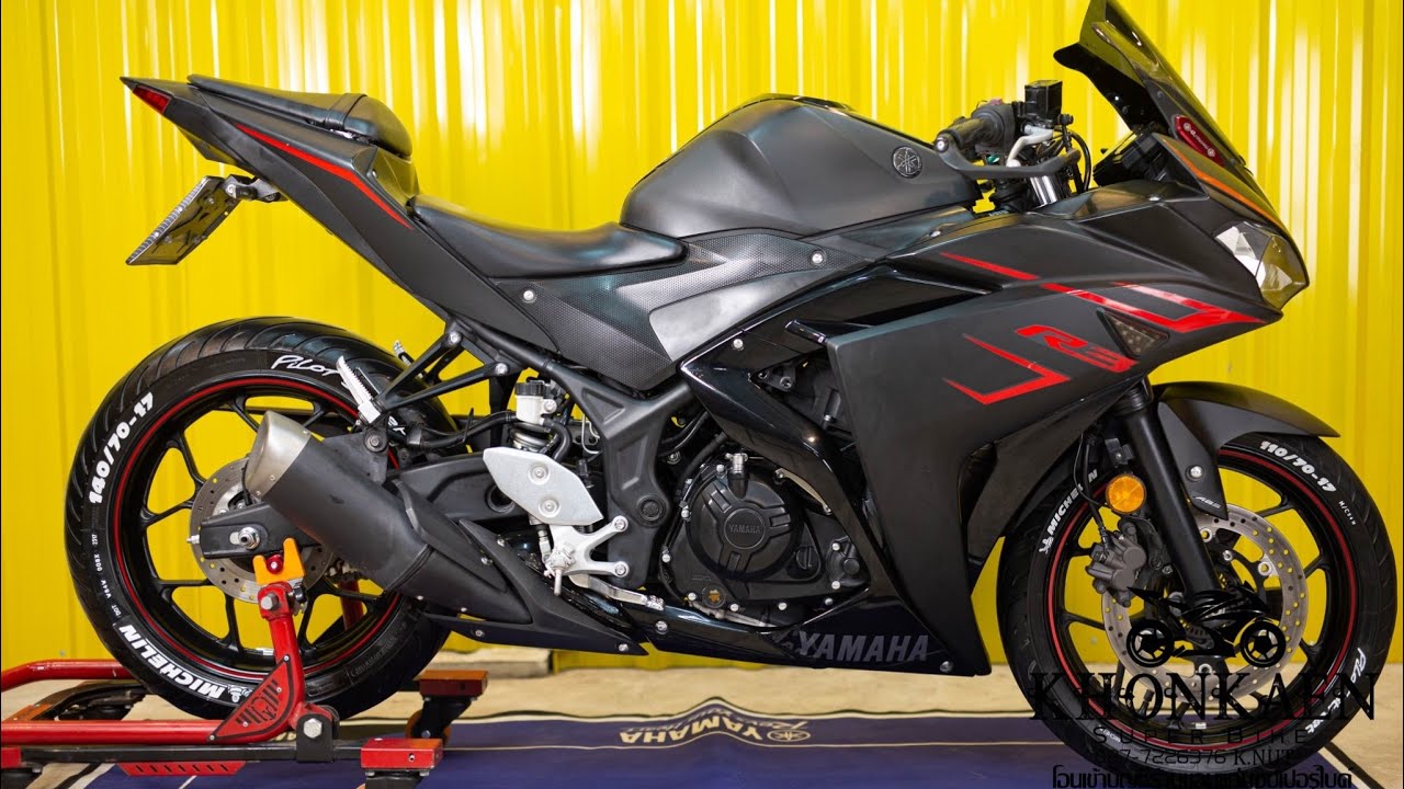 รีวิว R3 ดำดุมากกก ราคาสดถูกๆ 99,000 บ.เอง l TopkrafSuperbike l - YouTube
