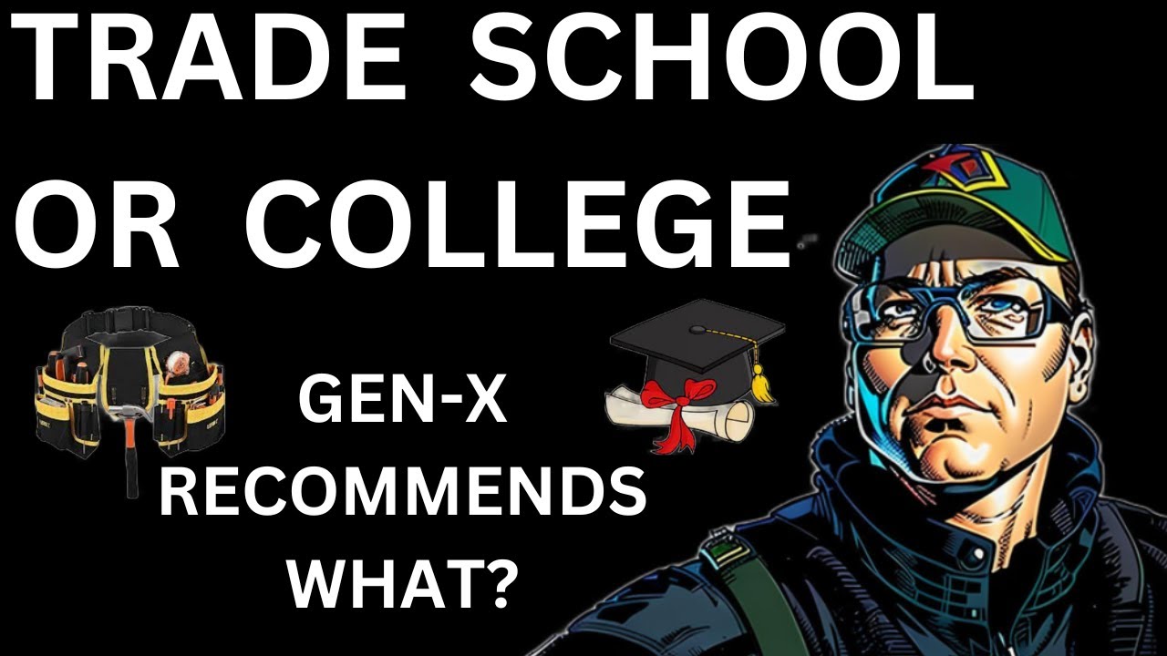 What does GEN-X Recommend. Trade school or college? - YouTube
