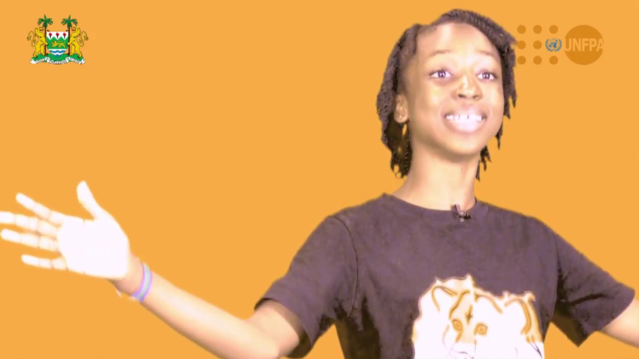 UNFPA Sierra Leone: Spoken word from Vicky the Poet for World ...