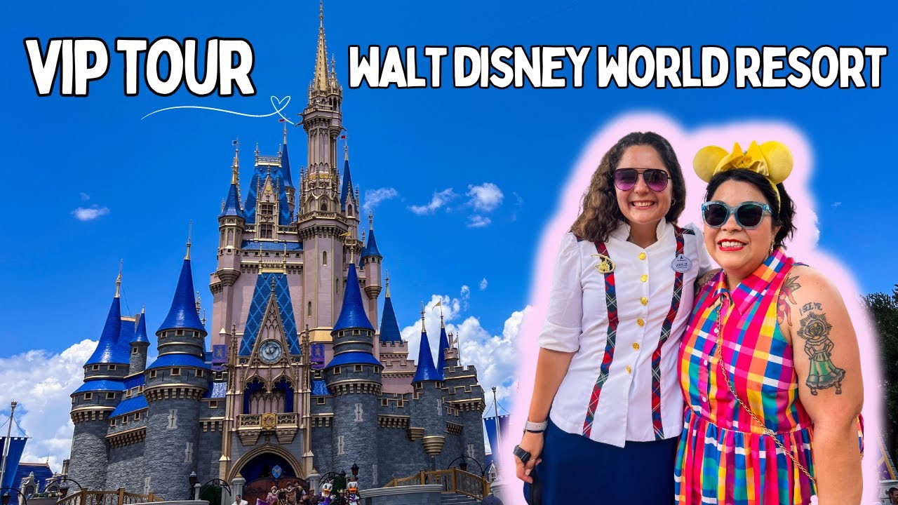 I did a VIP Tour at the Walt Disney World Resort! Magic Kingdom, Animal ...