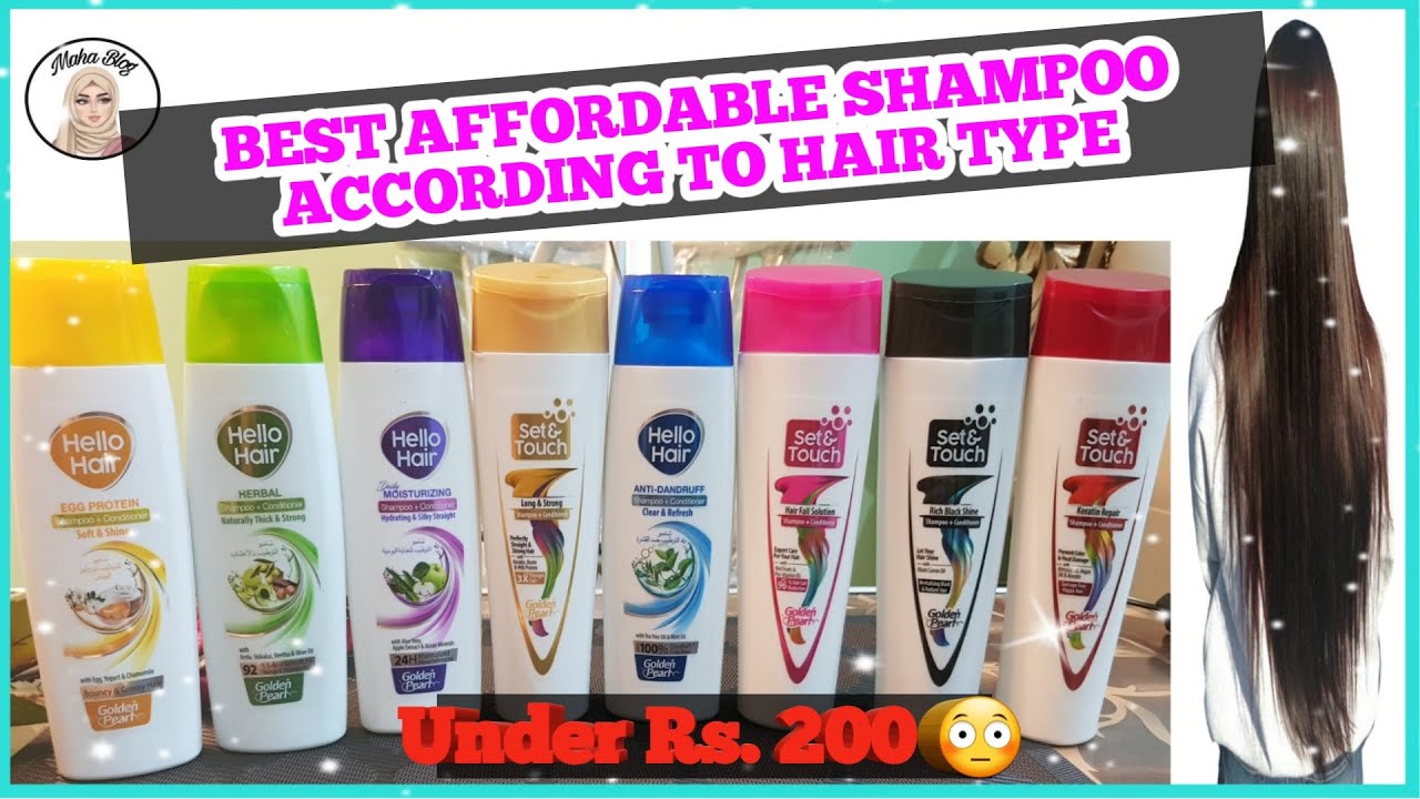 Golden Pearl Shampoo According to Hair type - Detailed Review l Maha ...