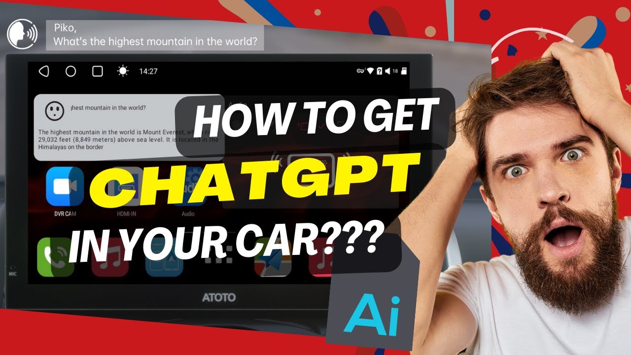 How to Get ChatGPT in Your Car in 4 Minutes? ATOTO's DriveChat AI Drive ...
