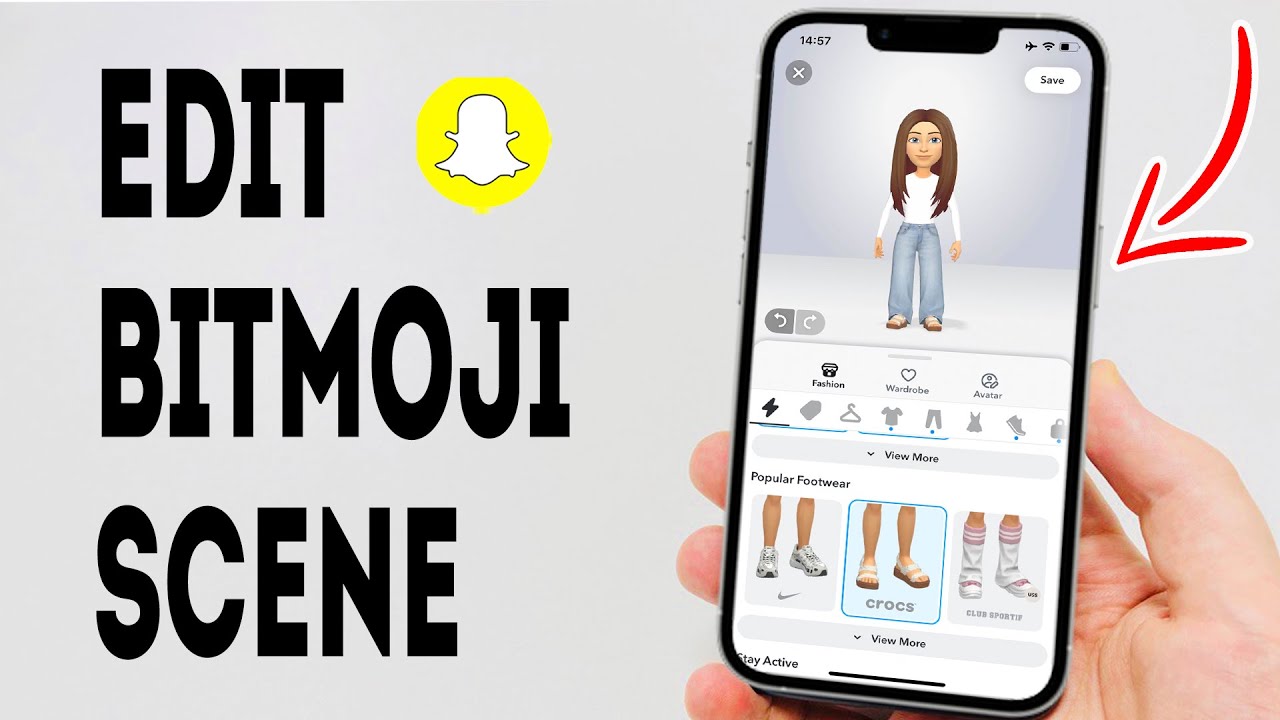 How To Change Bitmoji Background In Snapchat - Full Guide - YouTube