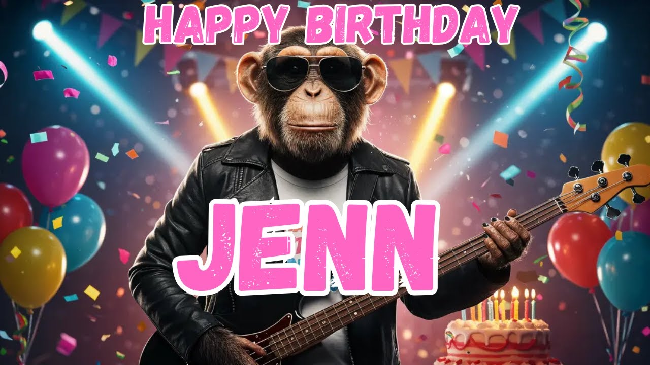 JENN Happy Birthday Song - Happy Birthday to Jenn - YouTube