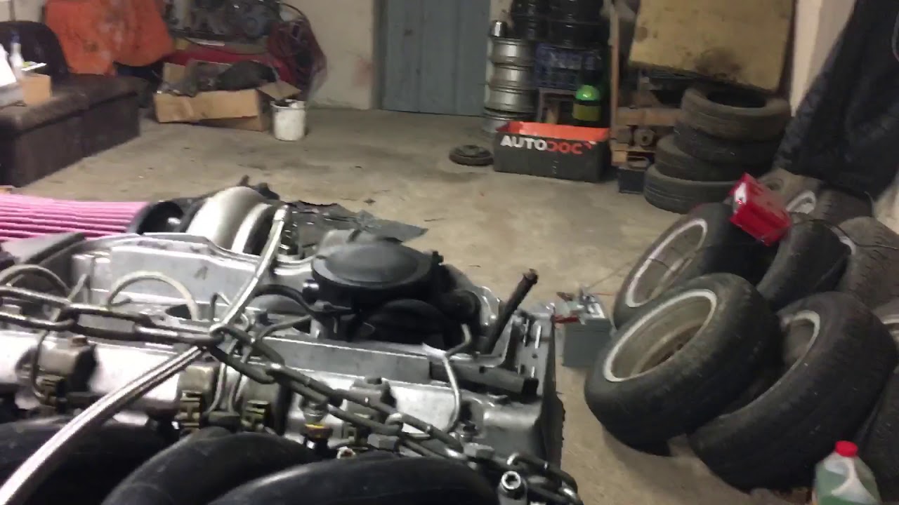 OM604 turbo new setup first start & tune - YouTube