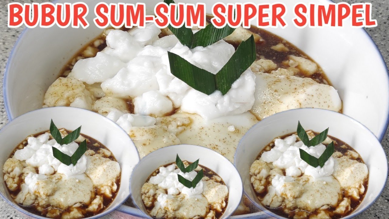 Resep bubur sumsum - YouTube