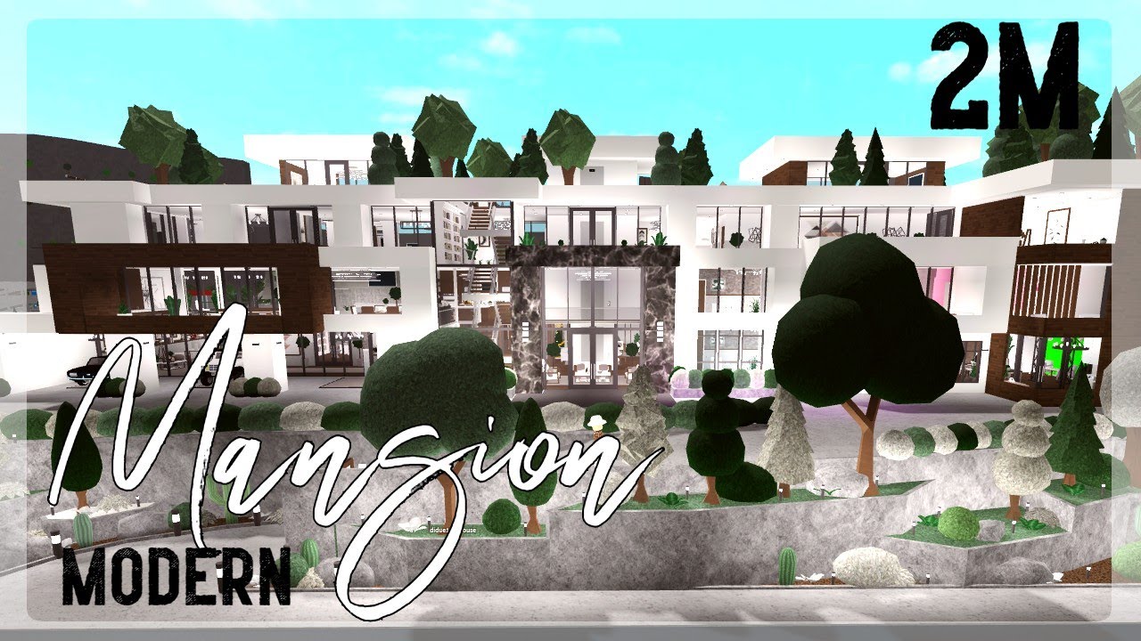 Bloxburg 2M Modern Mansion Tour | ROBLOX | - YouTube