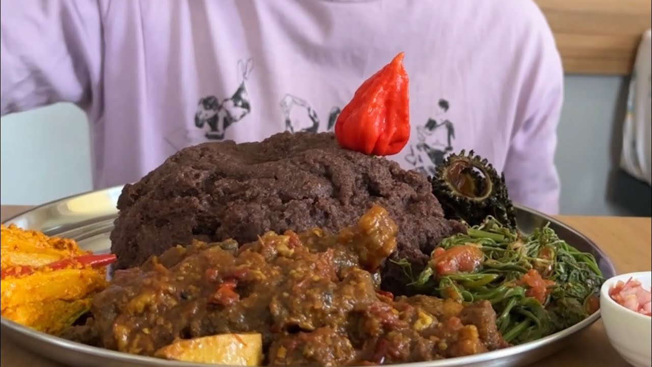 Kodo ko Dhido ra Buff Curry | Mula ko Achar | Kingchilli | Iskus munta ...