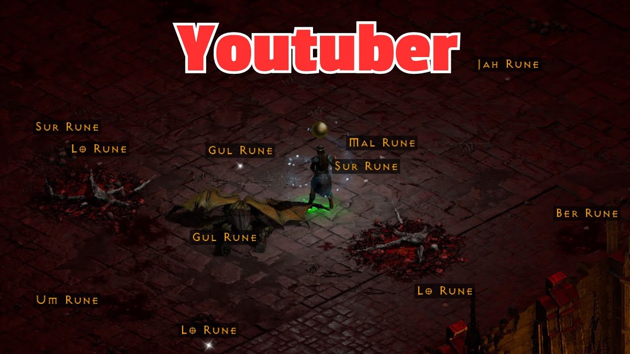 Farming Runes In D2R By Different Players - YouTube