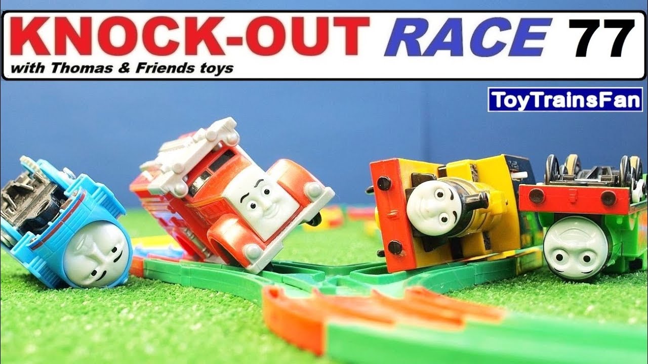 KNOCK-OUT RACE #77 Thomas & Friends - Trackmaster and Plarail toy ...