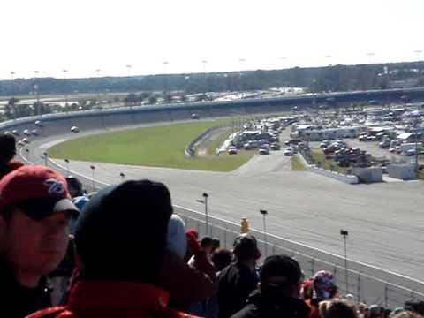 Daytona backstretch - 2007 - YouTube