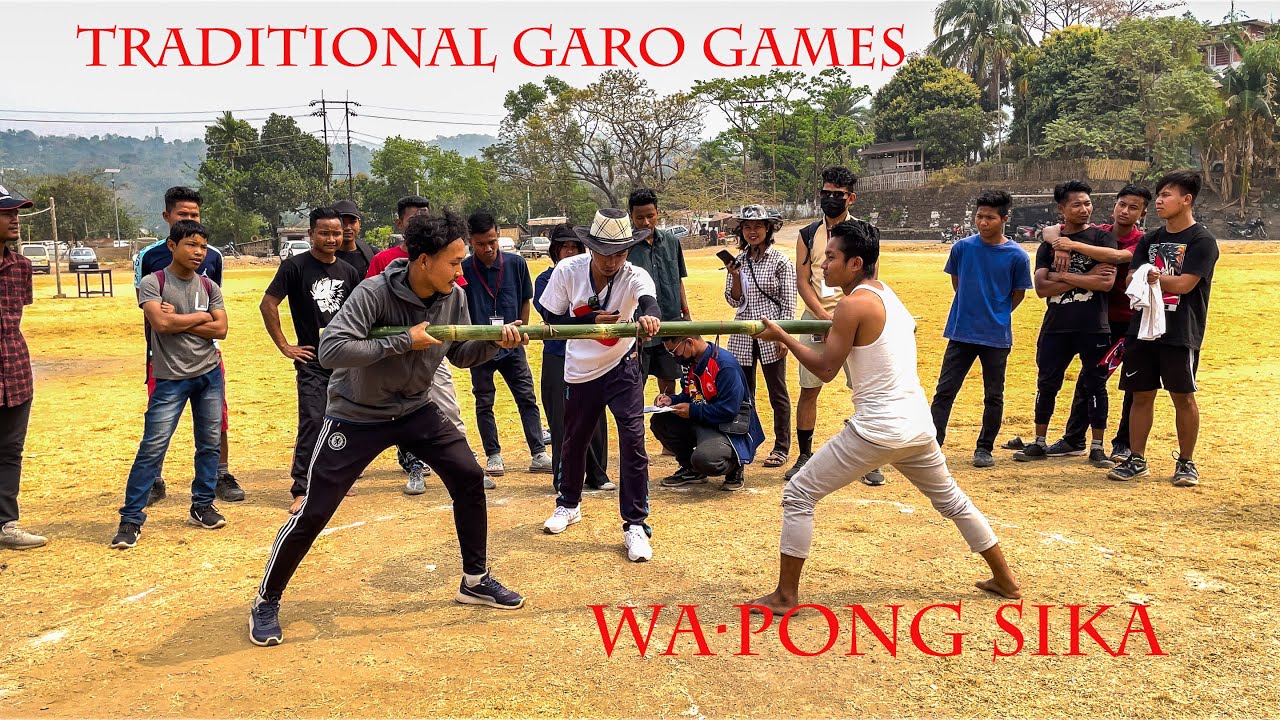 Wa·pong sika I Traditional A·chik Games | Traditional Garo Games - YouTube
