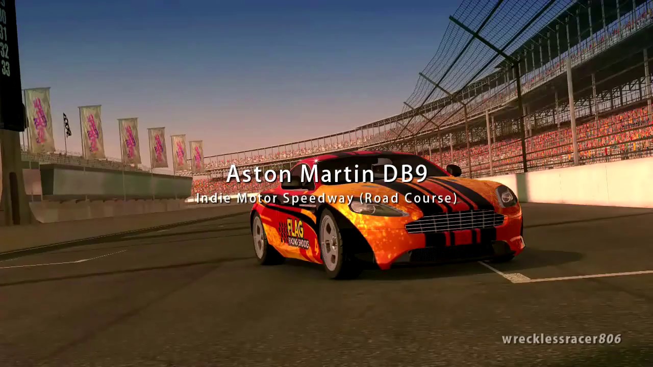 Real Racing 3 - Aston Martin DB9 (Indie Motor Speedway - Road Course ...