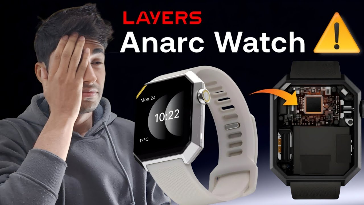 Tech Burner Smartwatch Reality ⚠️ ANARC Smartwatch ! - YouTube