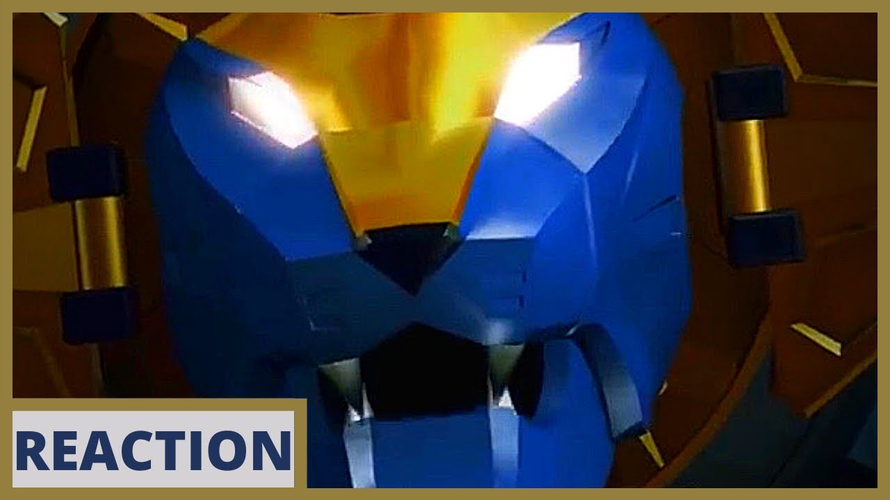 Beast X King Zord Battle Mode REACTION | Power Rangers Beast Morphers ...
