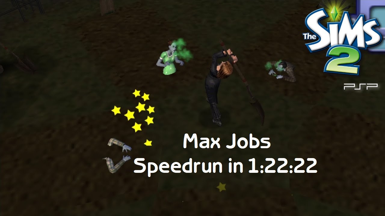[World Record] The Sims 2 PSP Max Jobs Speedrun in 1:22:22 | PPSSPP ...