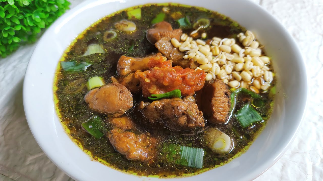 Resep Rawon Ayam Bumbu Kluwek Makanan Khas Jawa Timur Youtube