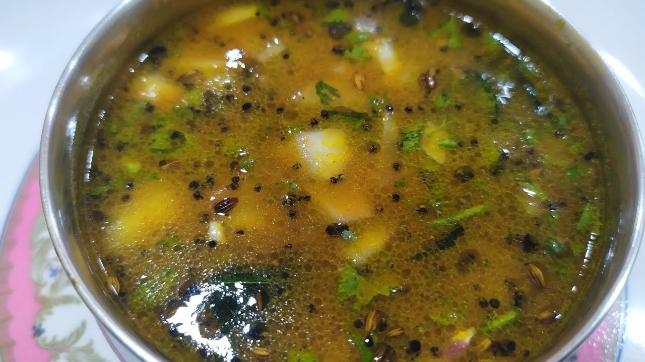 Pulusu recipe / Andra style pulusu recipe / rasam - YouTube