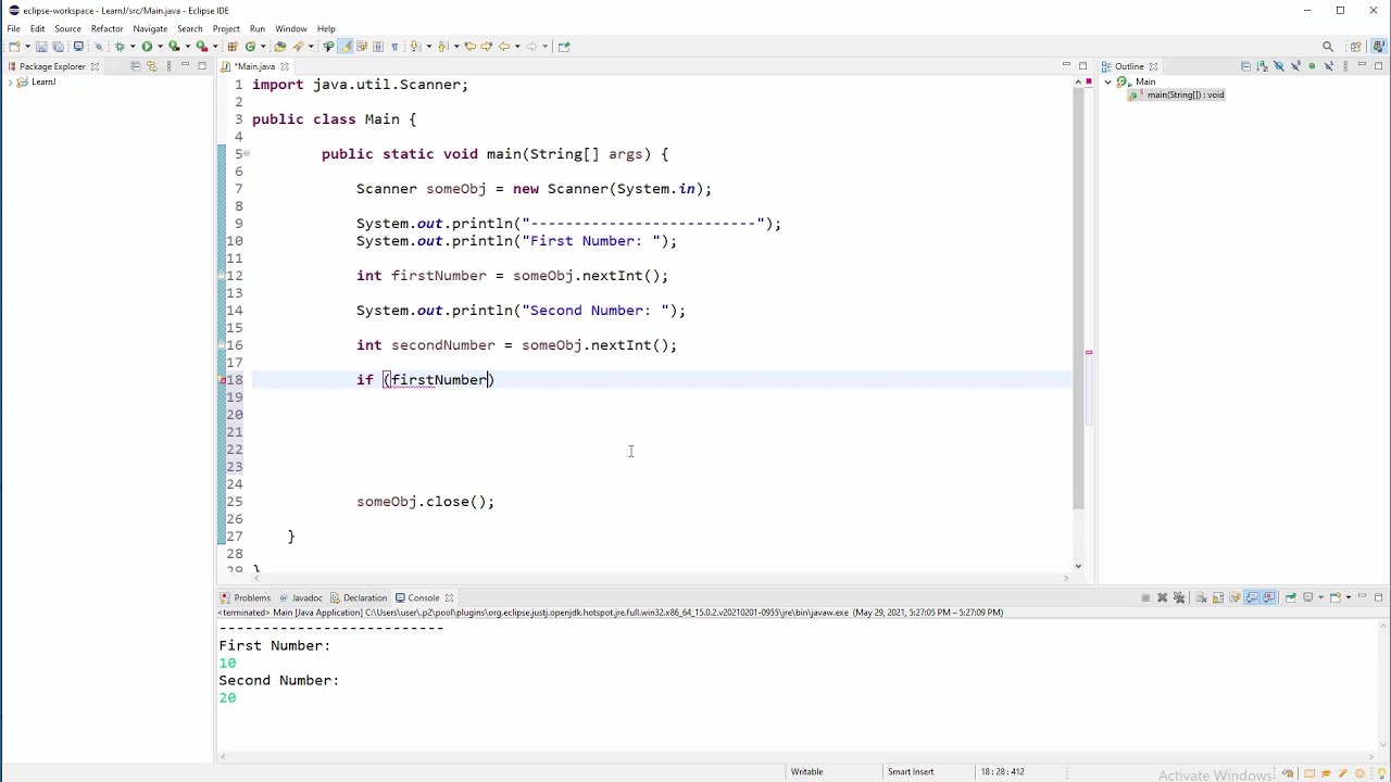 Java Programiranje - 11 - Provere Korisnickog Unosa - IF Grananje - YouTube