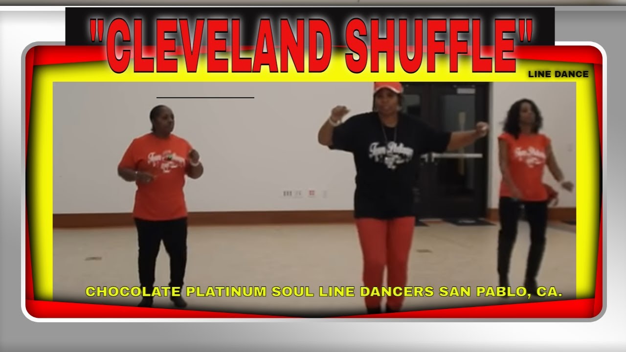 "CLEVELAND SHUFFLE" LINE DANCE,(CLASSIC💥) performed by Chocolate ...