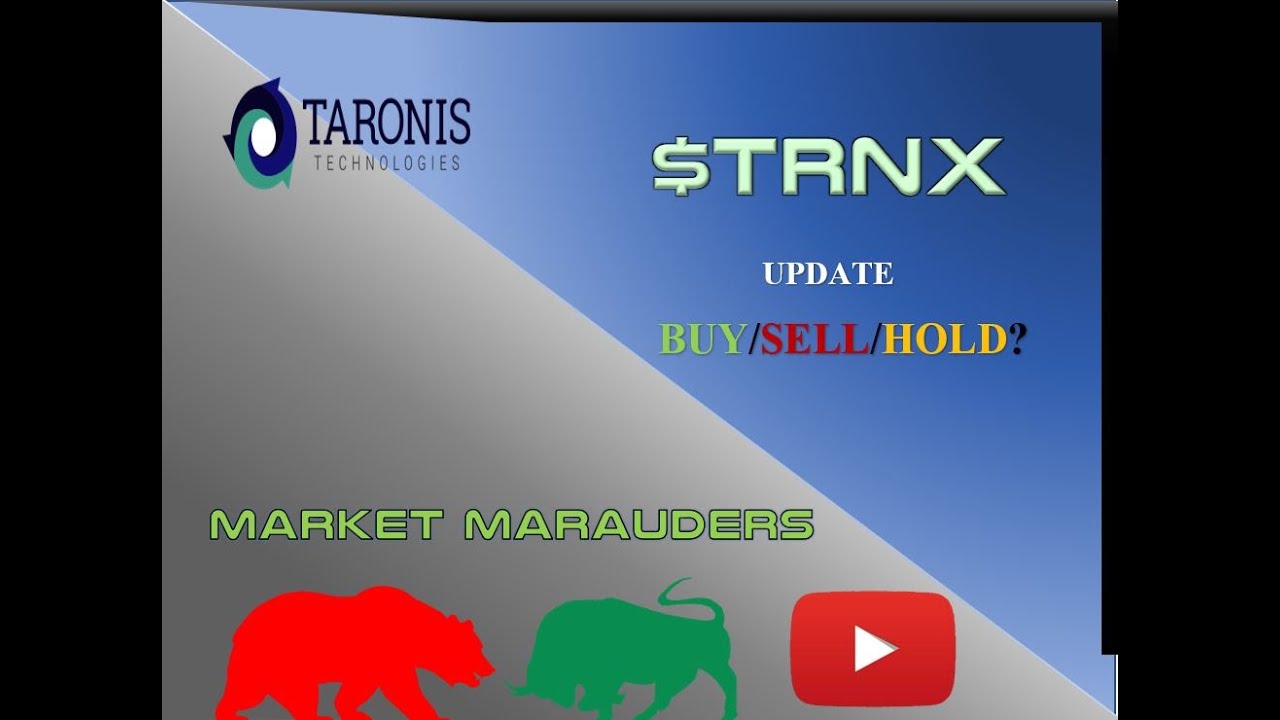 Taronis Technologies Q3 Earnings Recap - YouTube