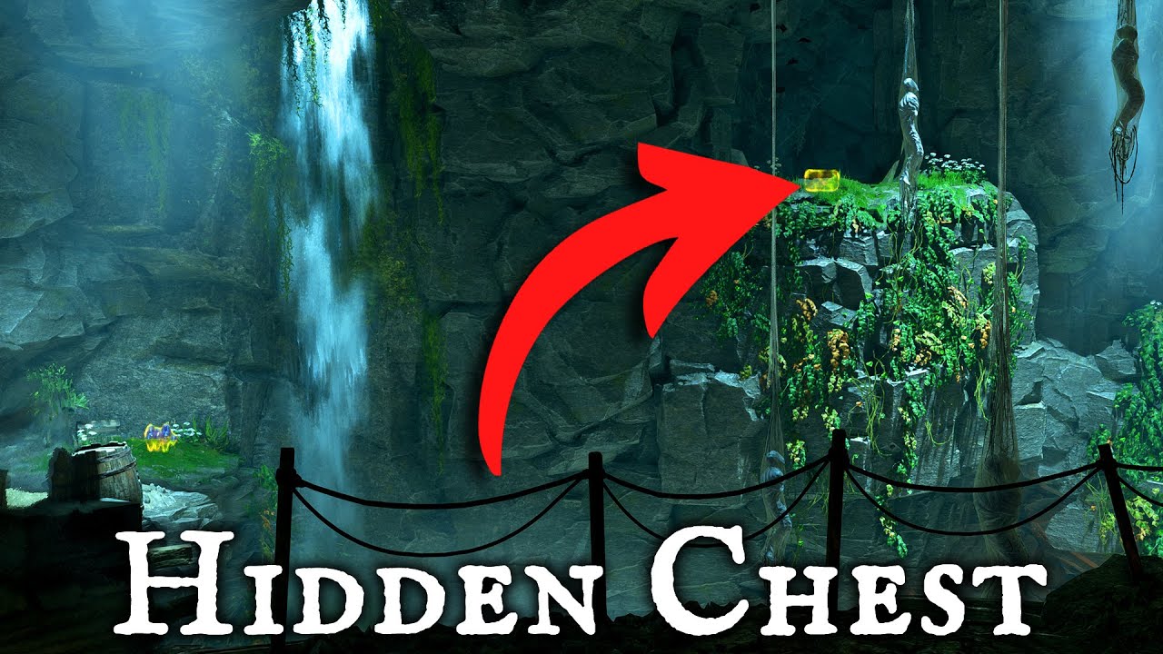 How To Get Up Here For A Secret Hidden Chest (In The Shadow Of The Mine ...