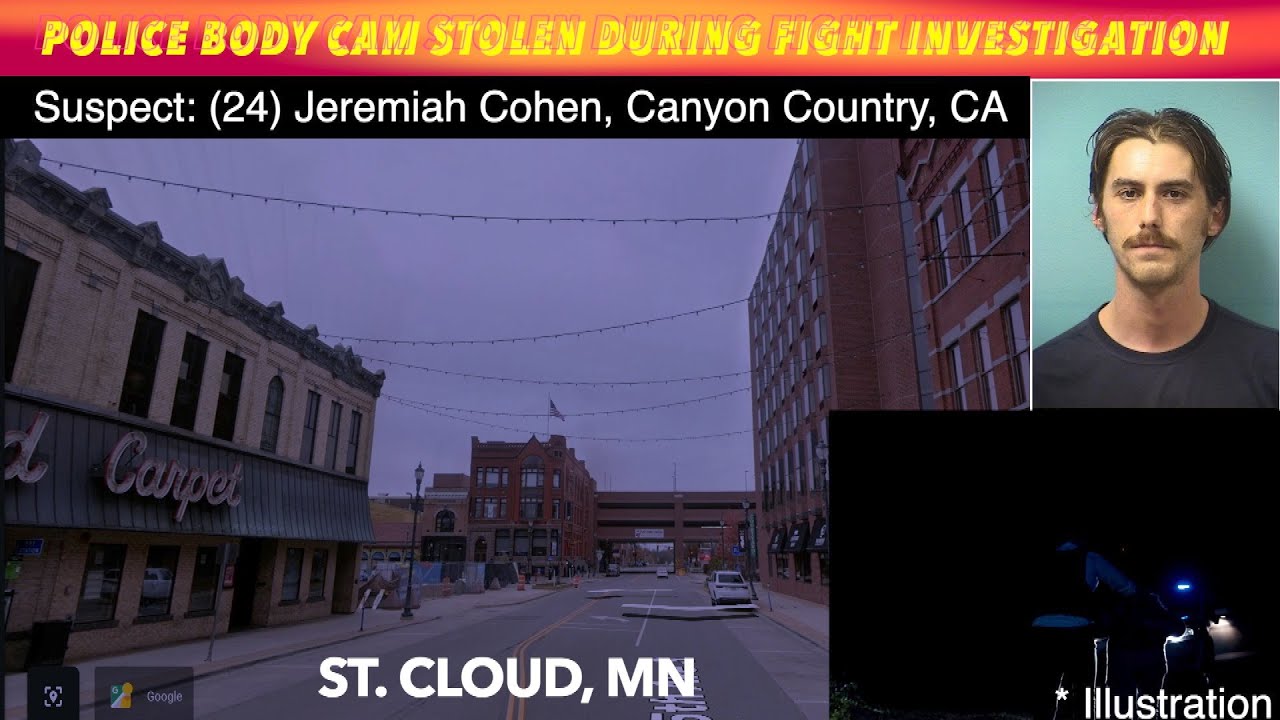 St. Cloud Police Officer's Body Cam Stolen During Fight Investigation ...