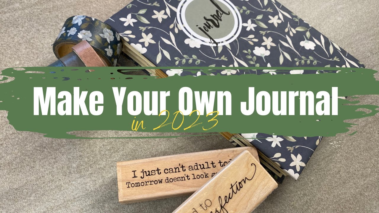 An Easy Binding Technique for Journals - YouTube