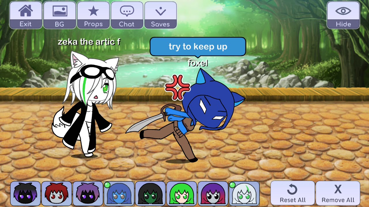 Zeke the fox gacha life show episode 1 - YouTube