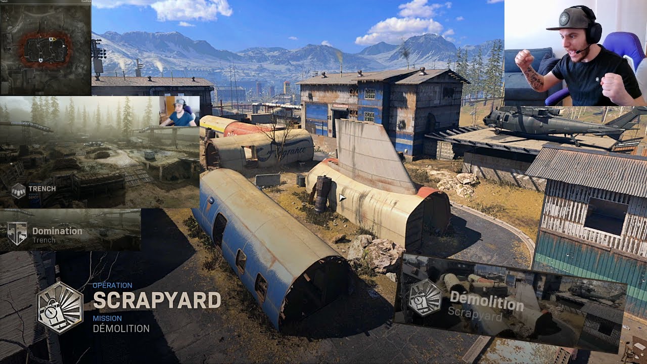 NOUVELLE MAP *SCRAPYARD* ET *TRENCH* DANS LA SAISON 4 DE CALL OF DUTY ...