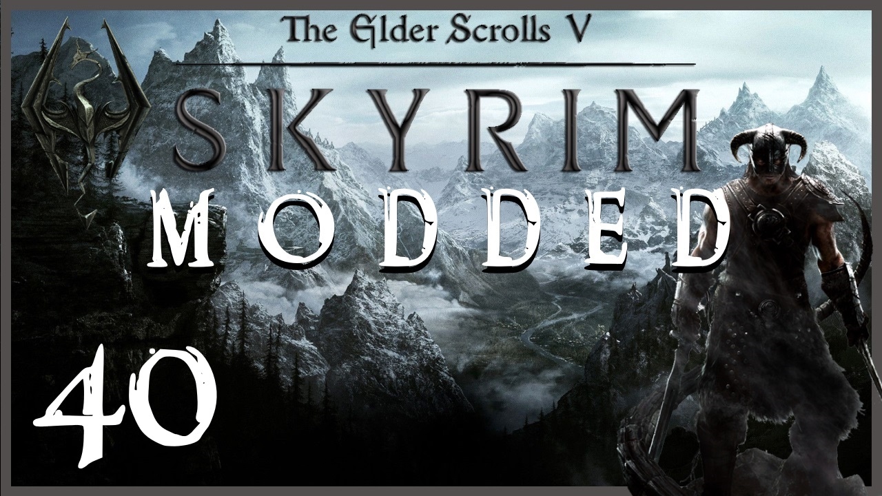 Skyrim Modded Playthrough Part 40 - Into The Sightless Pit - YouTube