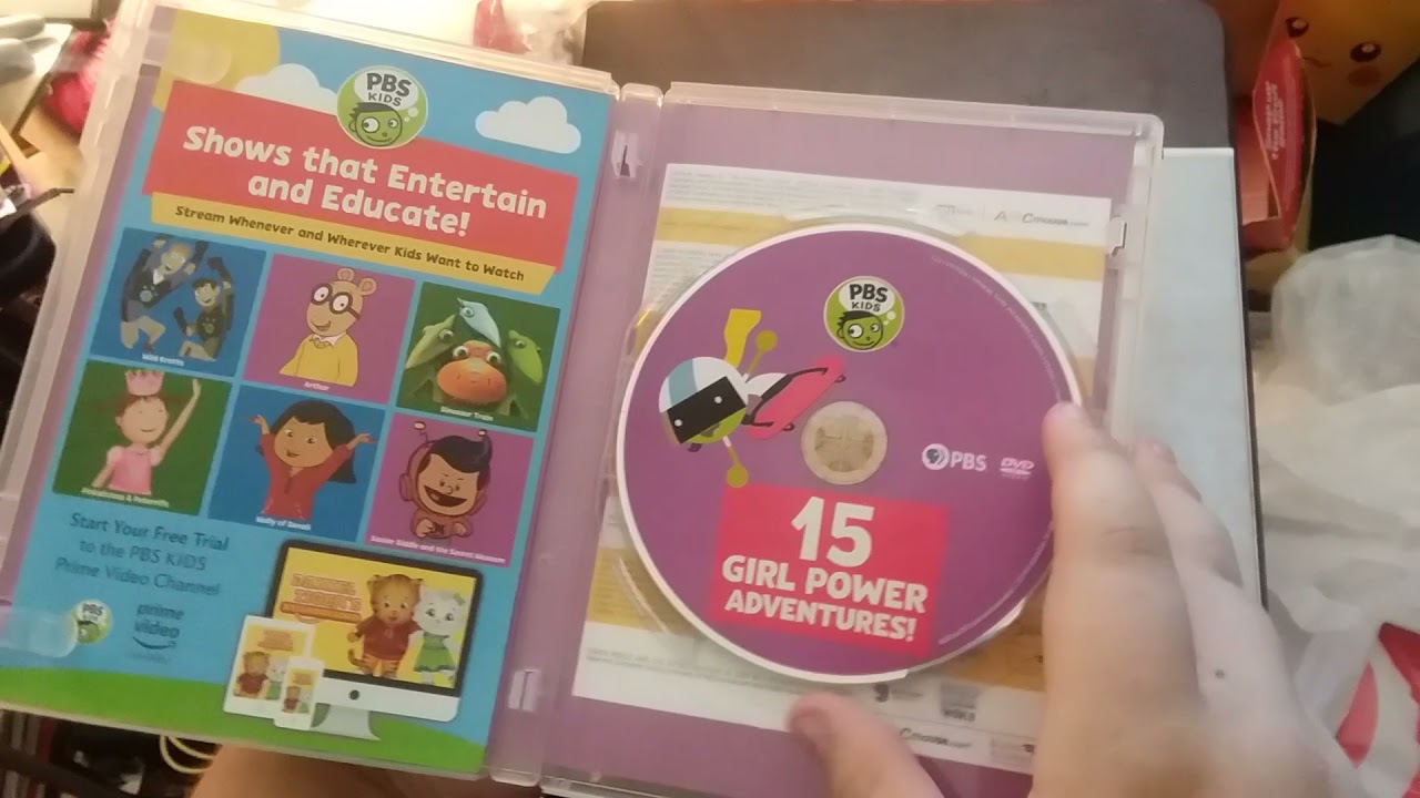 PBS Kids: 15 Girl Power Adventures! DVD Unboxing - YouTube