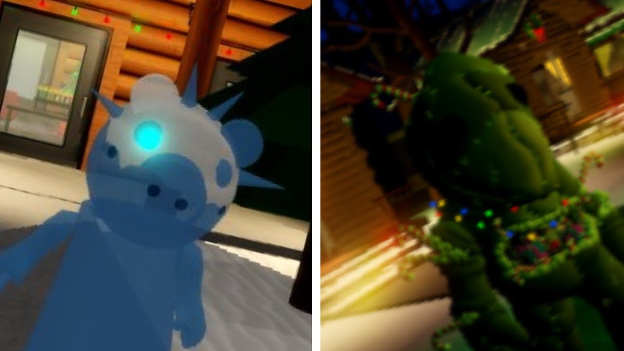 Escapando (Winter Holiday e Distorted Holiday) na piggy book 2. - YouTube