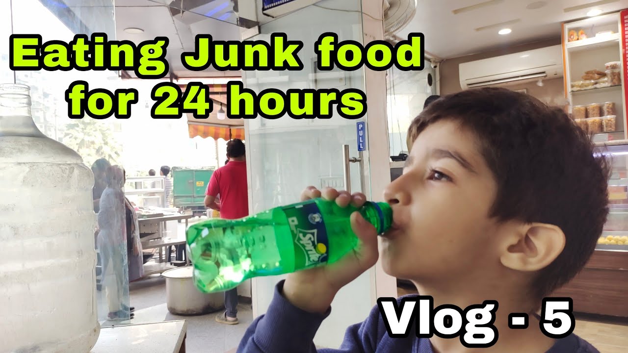 Eating Junk food for 24 hours | Chirag Grover - YouTube