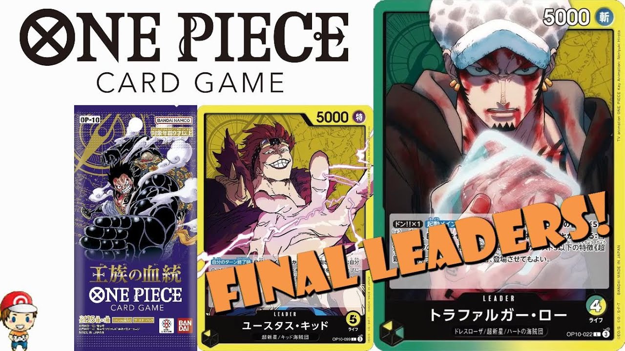 Final Leaders Officially Revealed from OP-10! Law Looks Ridiculous ...